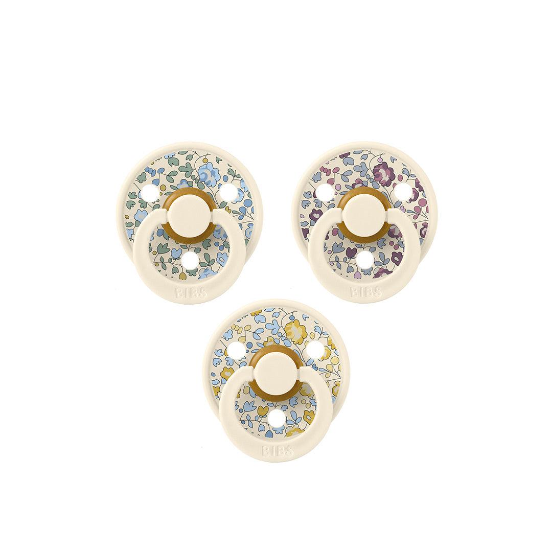 BIBS Try-It Liberty Eloise Colour Pacifiers - 3 Pack - Liberty | Natural Baby Shower