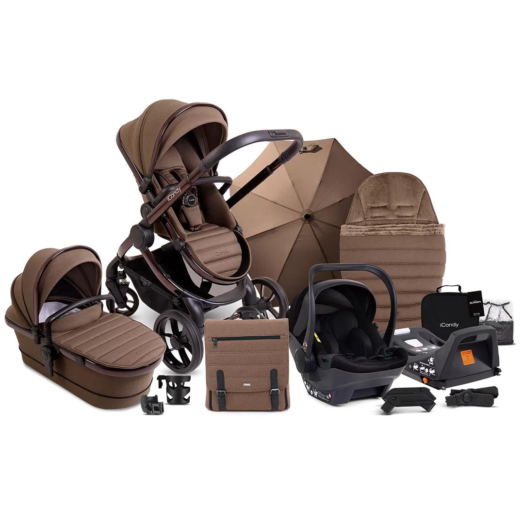 Travel Systems | 3 in 1 Pram & Car Seat Travel System | Natural Baby Shower