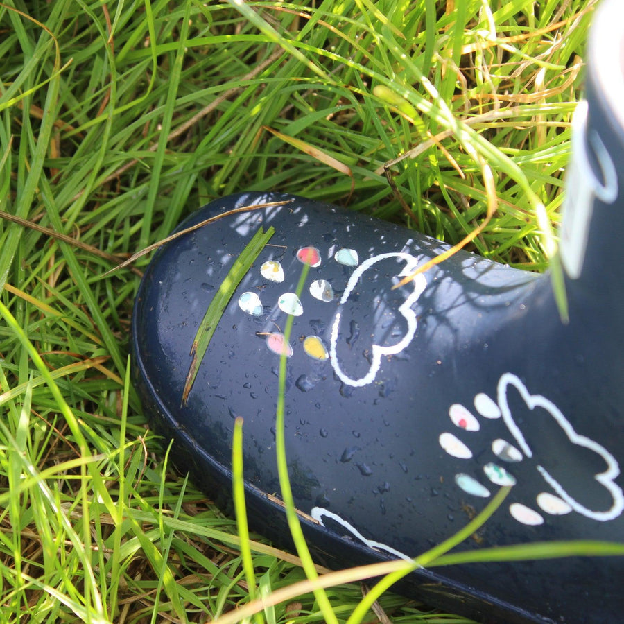 Yellow Wellies | Grass & Air - Colour Revealing Wellies | Natural Baby ...