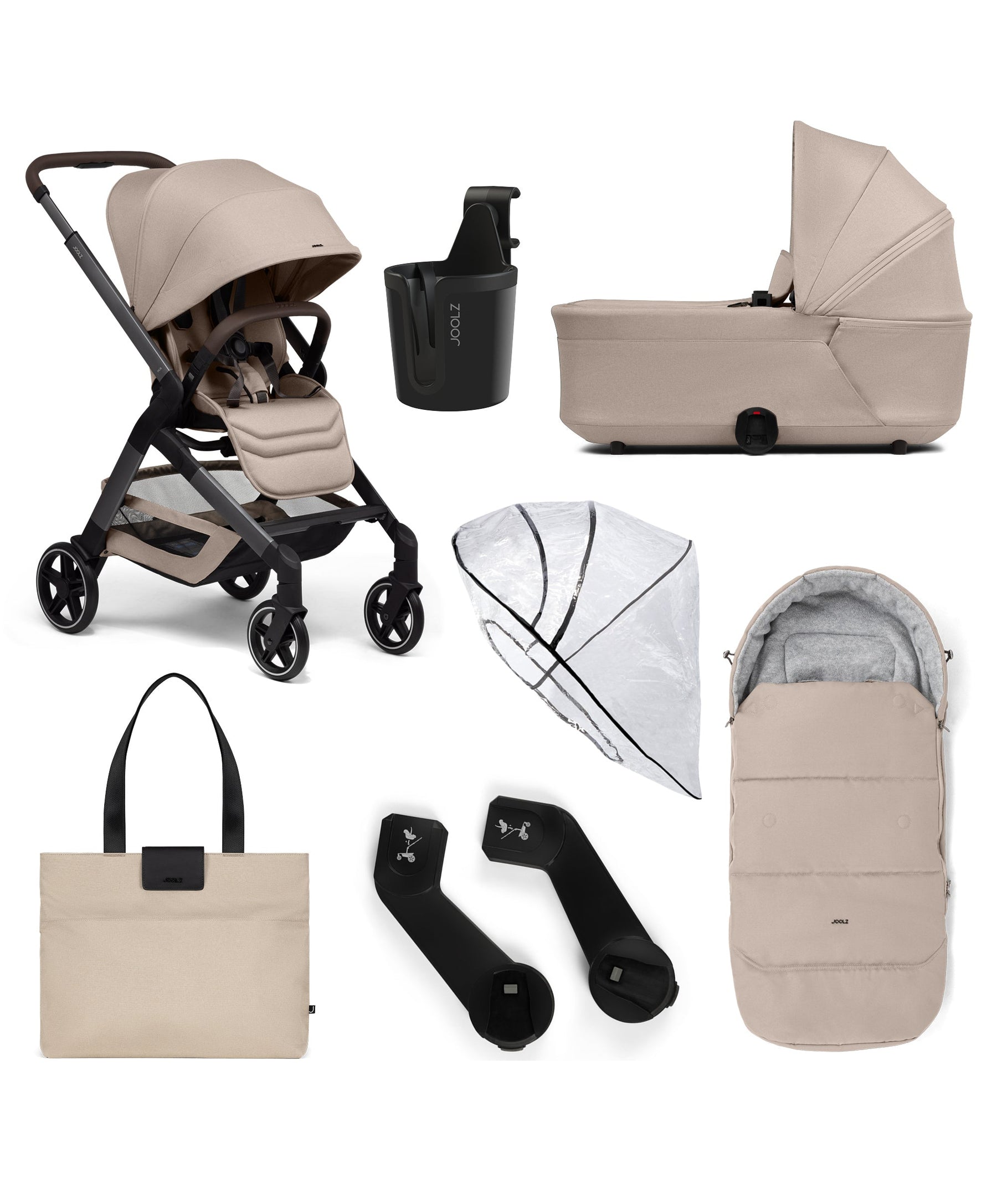 Joolz Hub2 + Carrycot 6pc Bundle