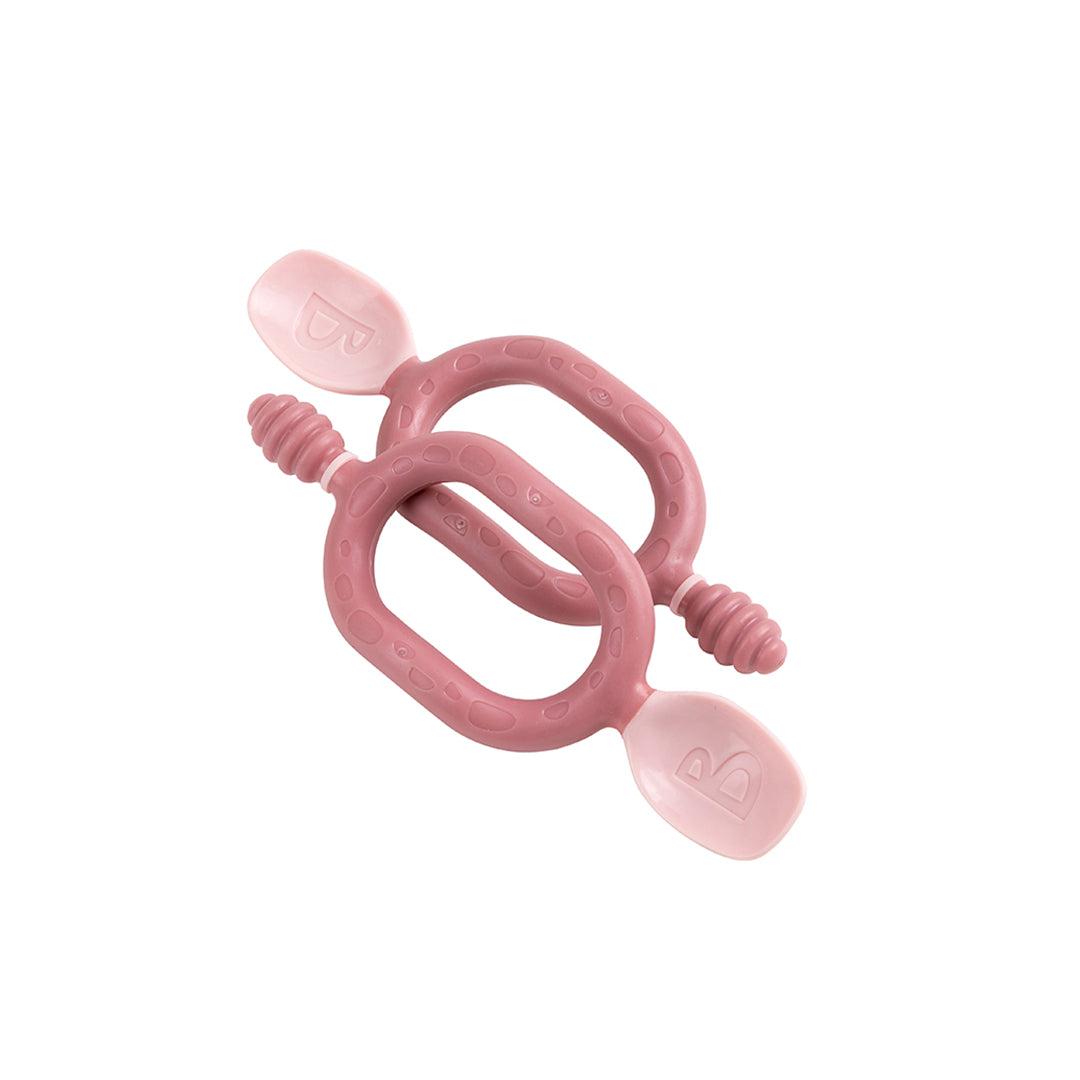 Bibado Dippit Multi-Stage Weaning Spoon + Dipper - Blush