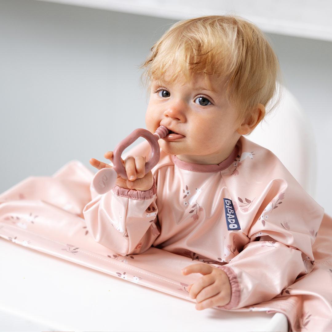 Bibado Dippit Multi-Stage Weaning Spoon + Dipper - Blush