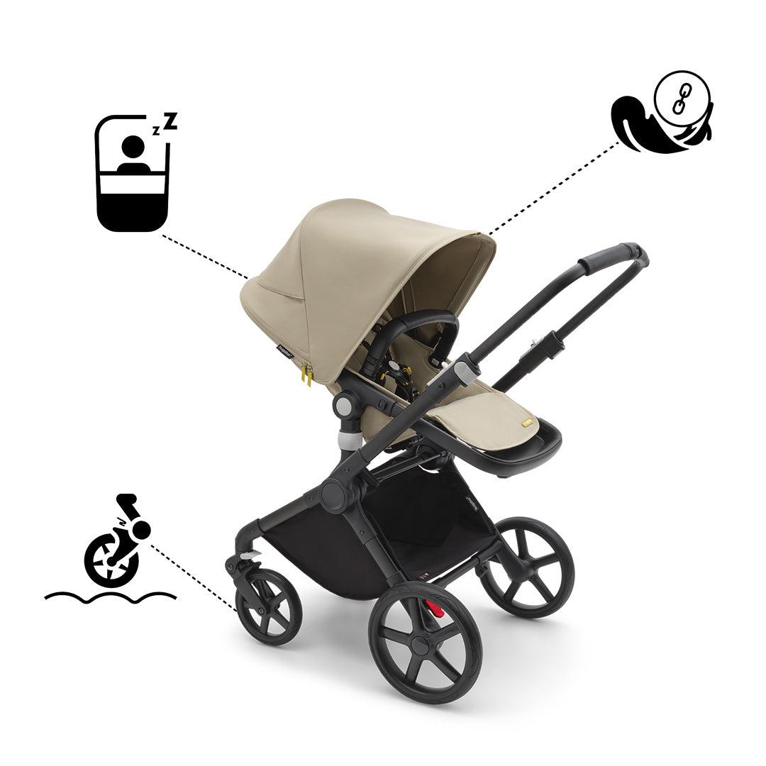 Bugaboo Fox Cub Complete Pushchair - Desert Beige