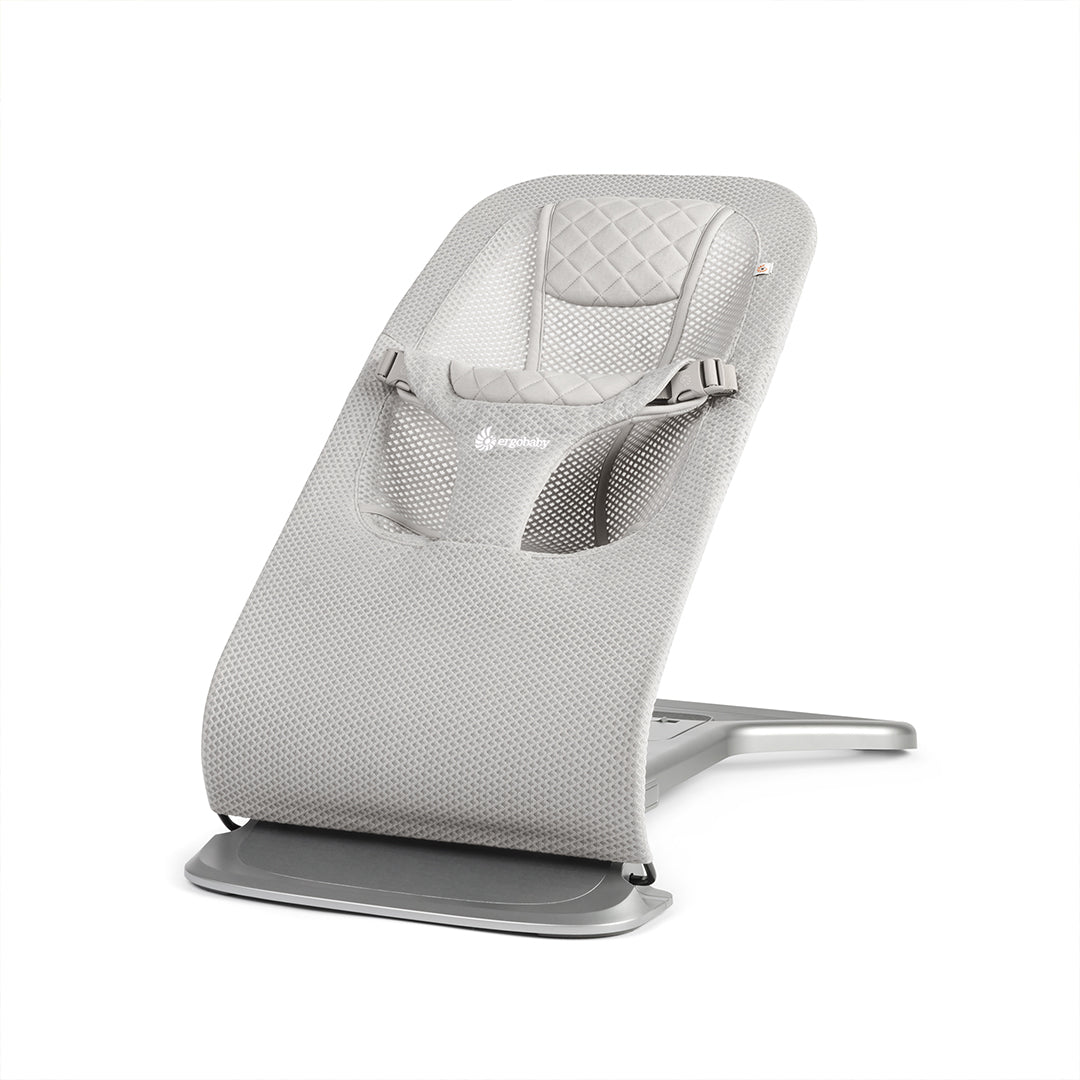 Ergobaby Evolve Mesh Baby Bouncer - Light Grey