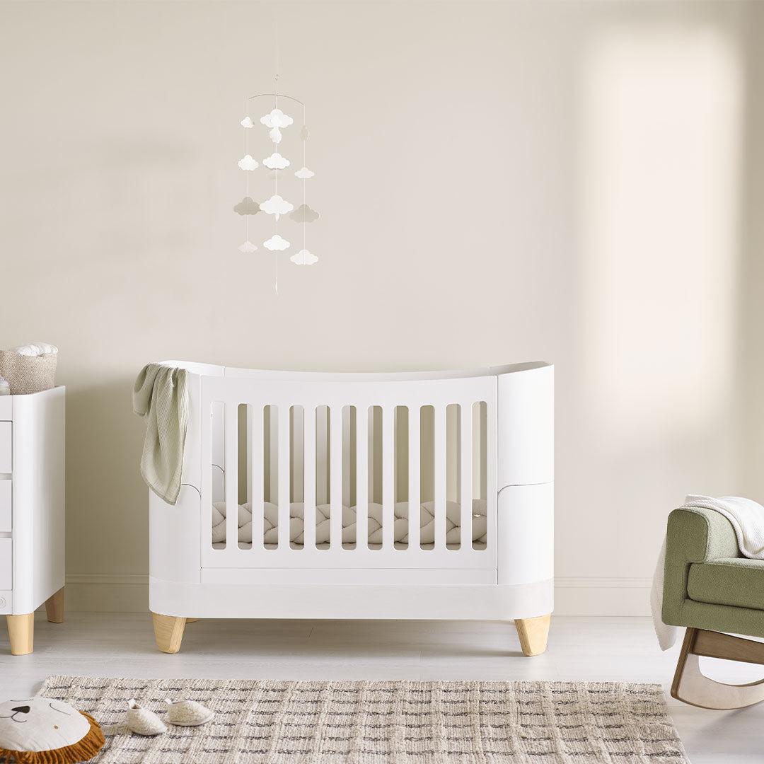 Gaia Baby Serena Cot Bed - White