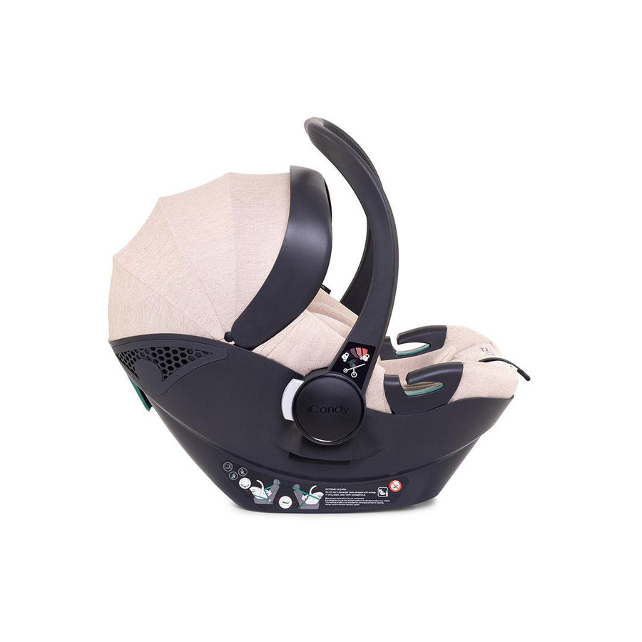 iCandy Cocoon Infant Car Seat + Base - Black | Natural Baby Shower