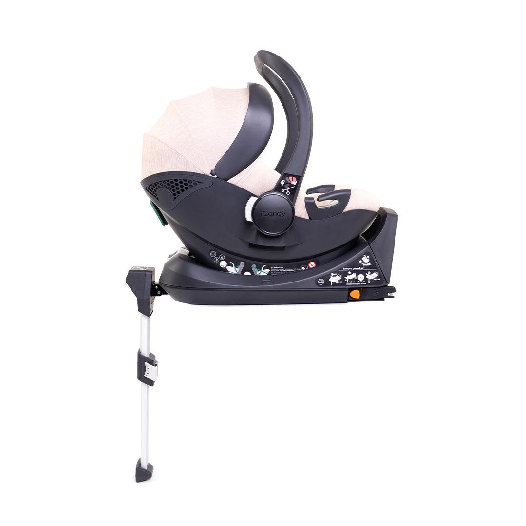 iCandy Cocoon Infant Car Seat + Base - Latte