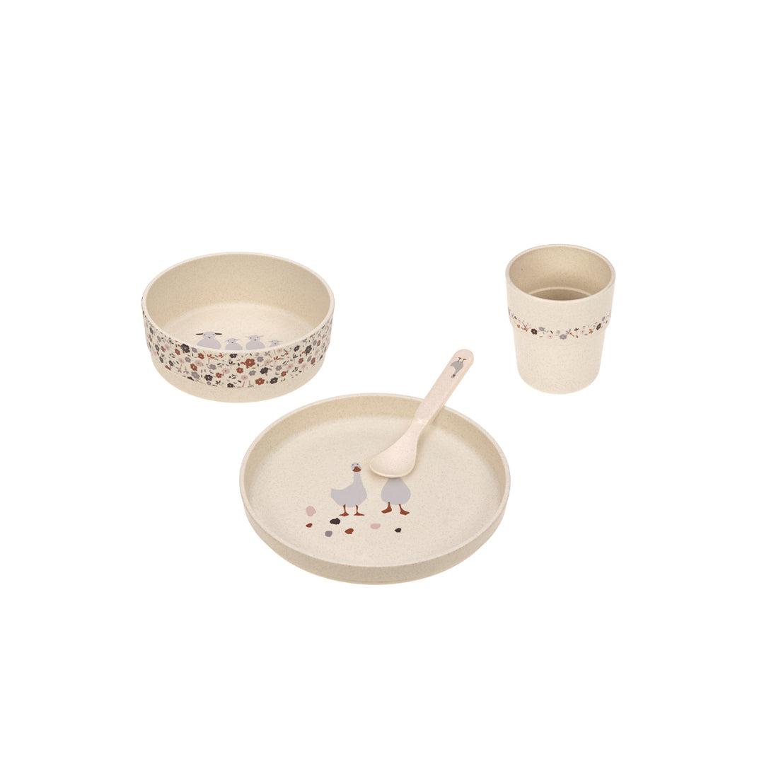 Lassig Dish Set - Nature - Tiny Farmer Sheep/Goose