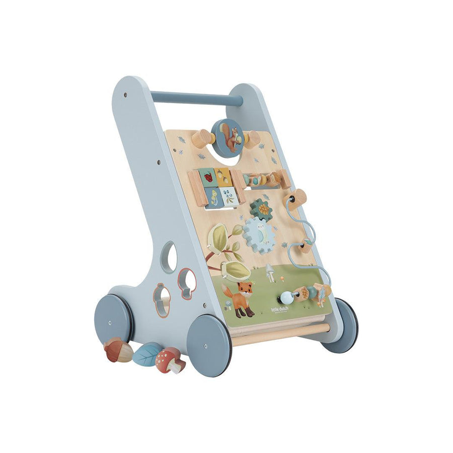 Little Dutch Multi-Activity Baby Walker - Forest Friends