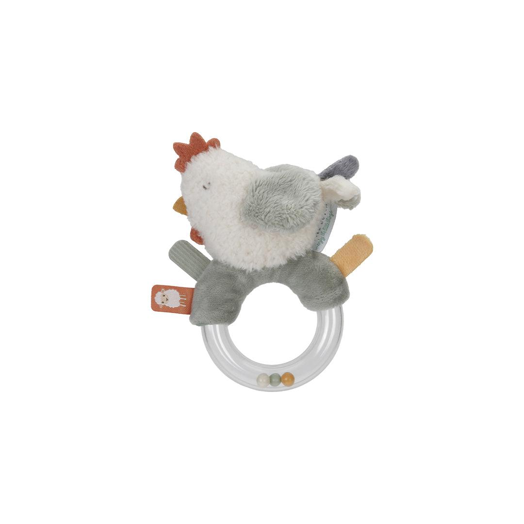 Little Dutch Ring Rattle - Little Farm - Chicken