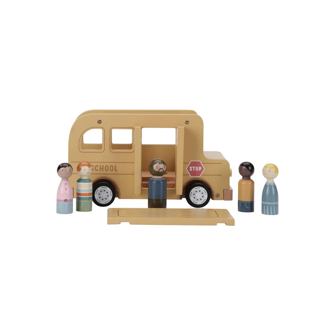 Little Dutch School Bus With Figures