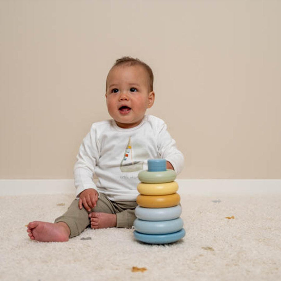 Little Dutch Stacking Rings - Blue