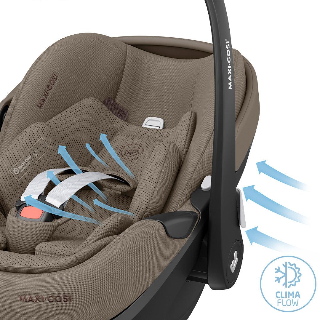Maxi-Cosi Pebble 360 Pro 2 Car Seat - Twillic Truffle