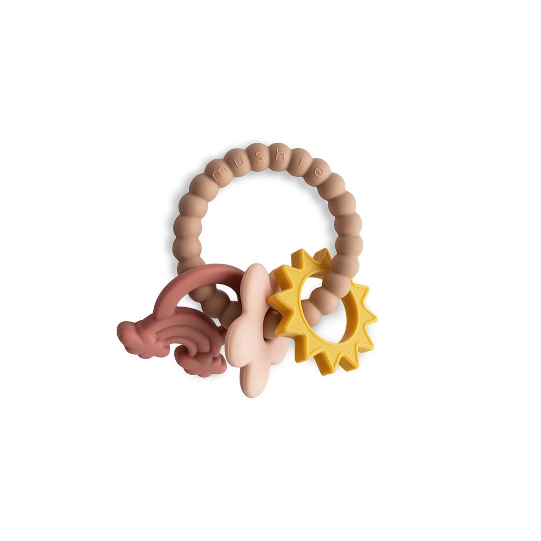Mushie Teething Ring - Nature