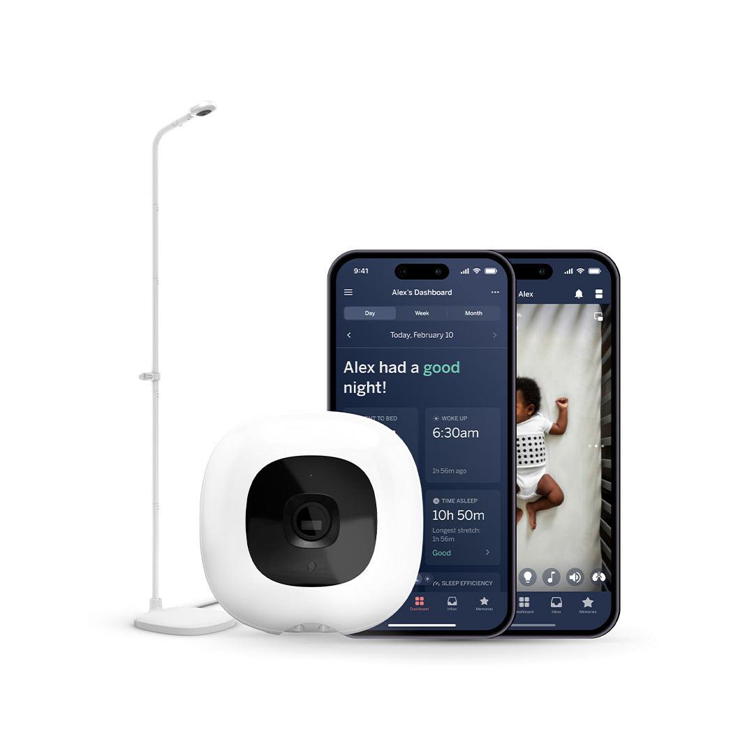 Nanit Pro Baby Monitor + Floor Stand Gen2 - White