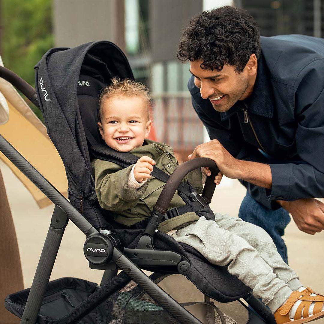 Nuna SWIV Stroller + PIPA URBN Travel System - Caviar