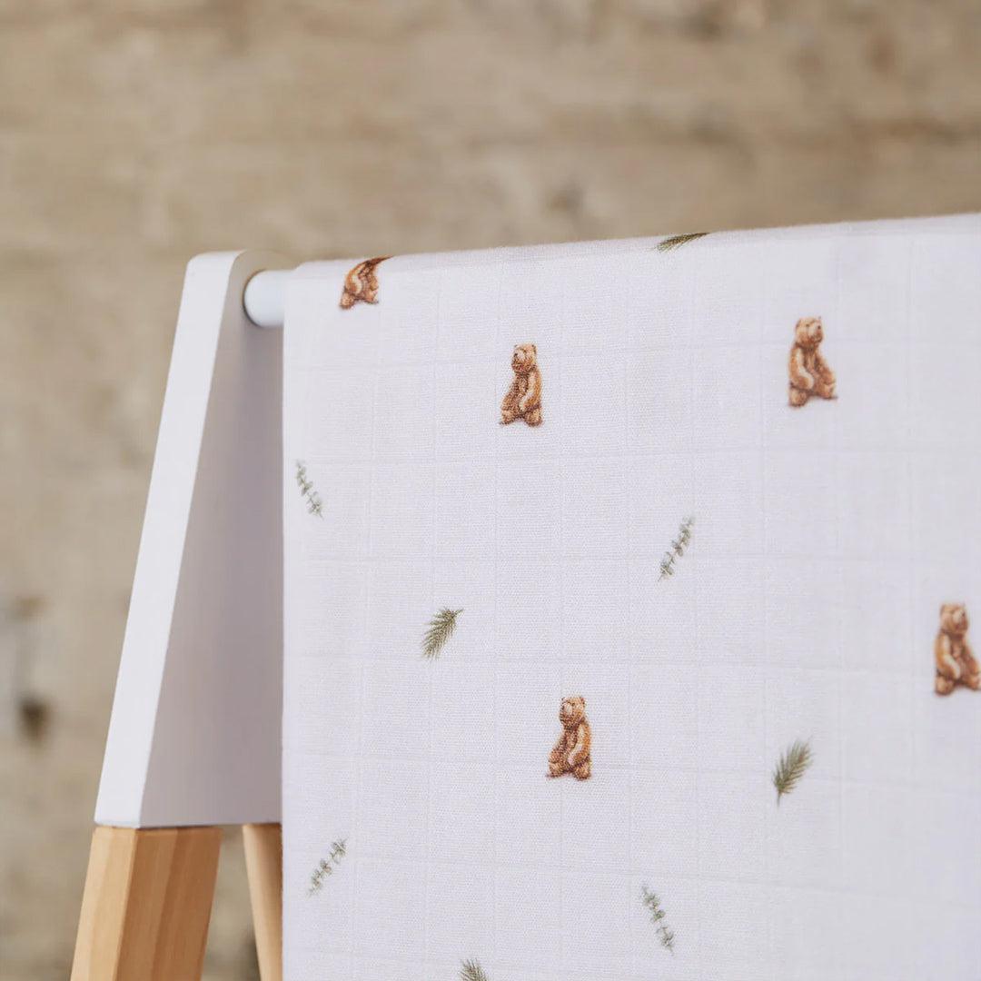 Rosa & Blue Muslin Squares - Brown Bear - 3 Pack Breast | Bottle ...