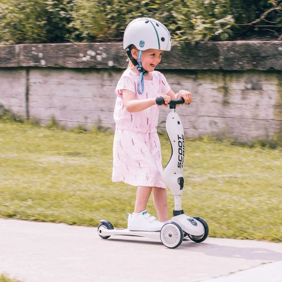 Kick Ride | Scoot & Ride Toddler Scooter in Ash | Natural Baby Shower