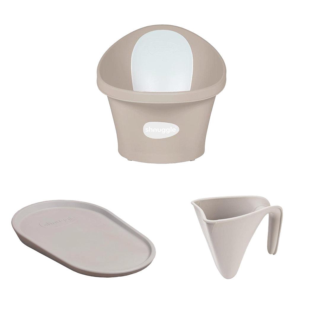 Shnuggle Baby Bath and Squishy Bundle - Taupe Baby Baths | Accessories ...