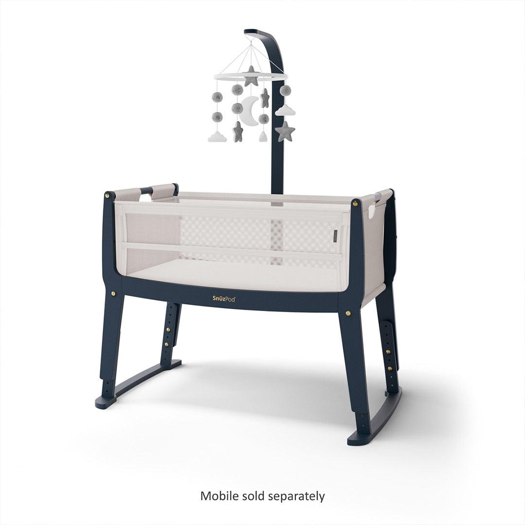 Snuz SnuzPod Studio Bedside Crib - London Navy