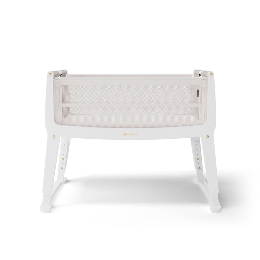 Snuz SnuzPod Studio Bedside Crib - Paris White | Natural Baby Shower