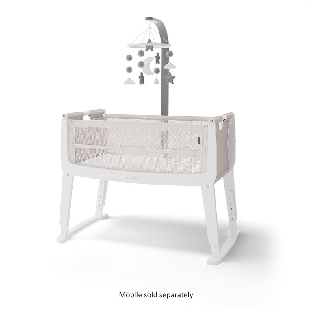 Snuz SnuzPod Studio Bedside Crib - Paris White