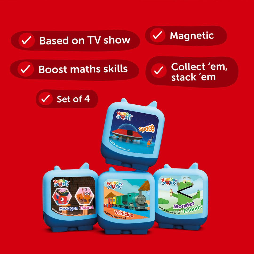 Tonies Numberblocks - Clever Pocket Tonies - 4 Pack Toys | Activities ...