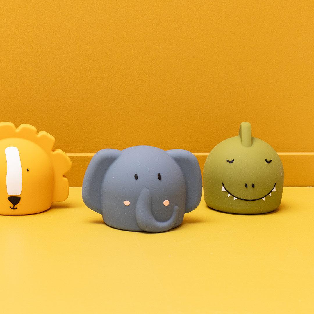 Trixie Night Light Mrs. Elephant - Blue Nursery Interiors | abbs.gov.ag