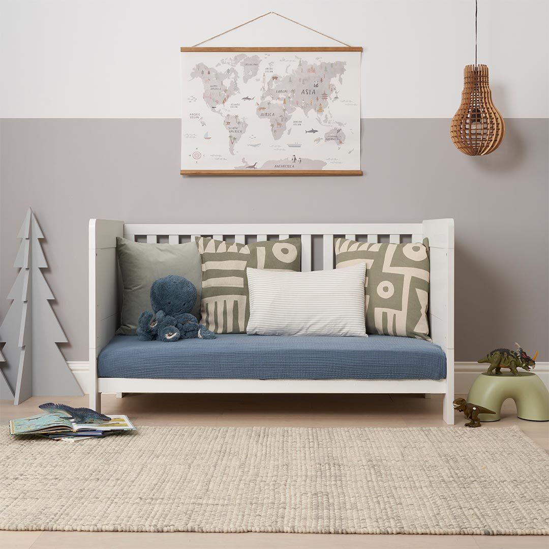 Tutti Bambini Essentials Alba Cot Bed - White