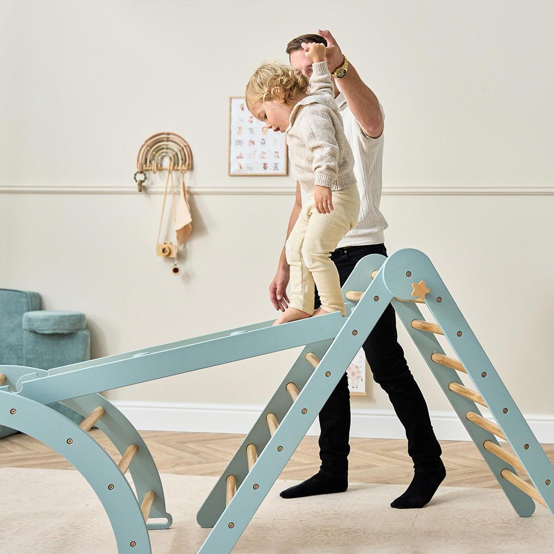 Tutti Bambini Scala Montessori 3 In 1 Pikler Climbing Frame With Climb