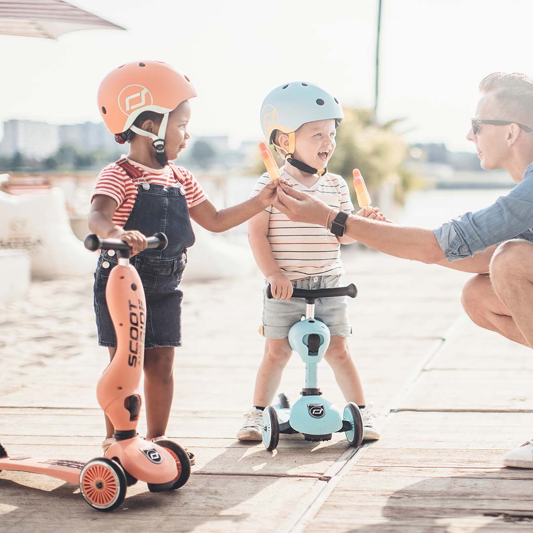 Scoot and Ride | Toddler Scooter in Peach | Natural Baby Shower