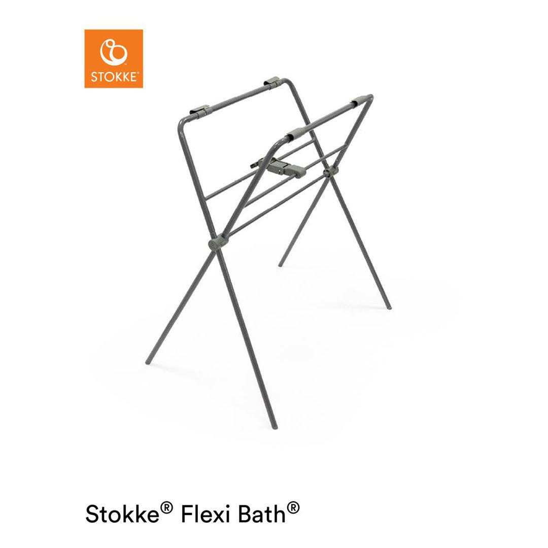 Baby Bath Stand | Stokke Flexi Stand in Grey | Natural Baby Shower
