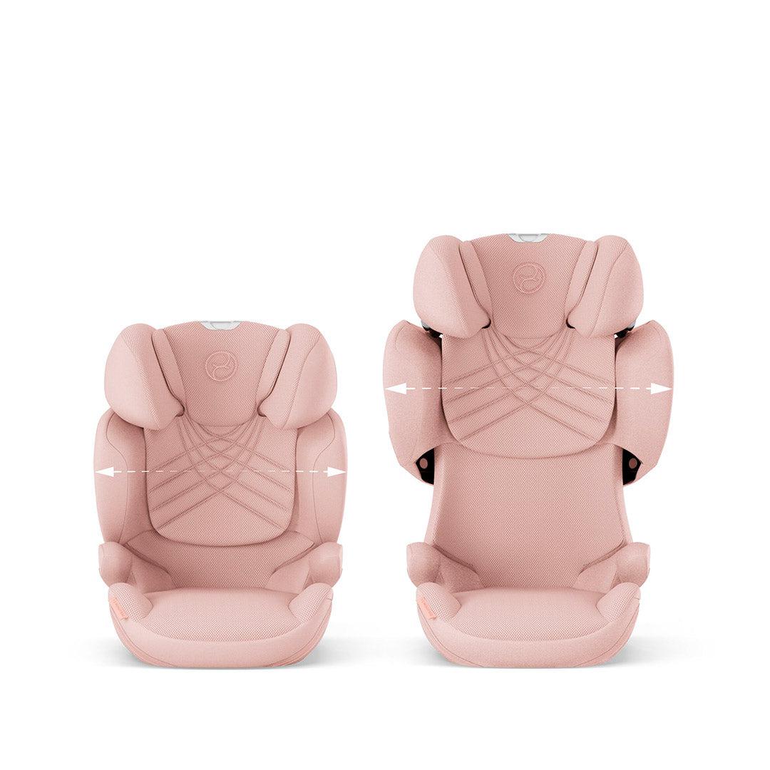CYBEX Solution T i-Fix Plus Car Seat - Peach Pink | Natural Baby Shower