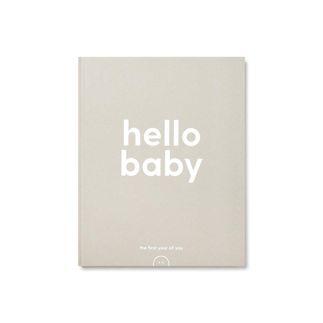 MORI Hello Baby Book - Grey