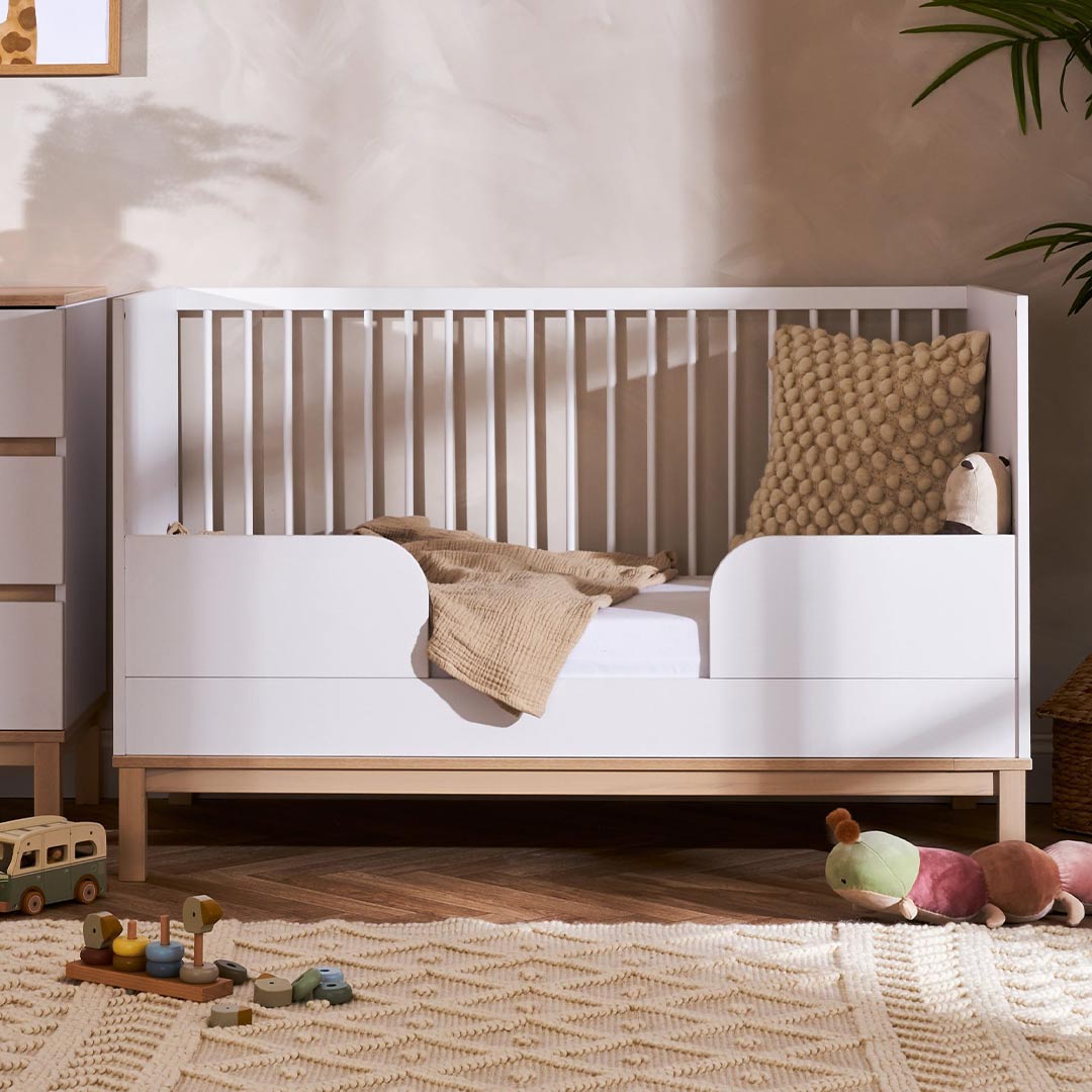 Obaby Astrid Cot Bed - White Nursery | Home | abbs.gov.ag